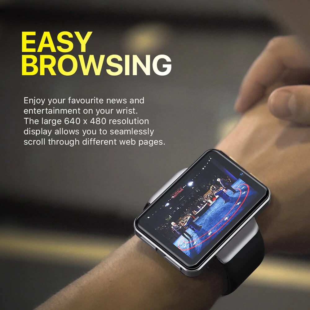 DM101 Smartwatch Android Watches for Men 4g LTE WiFi